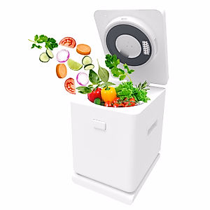 DoubleTT Electric Indoor Compost Bin | 3L Smart Composter | Food Cycler with Big Capacity | Compost Machine for Apartment Countertop