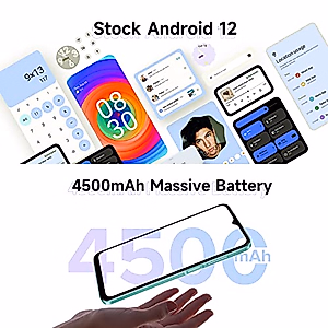 Ulefone Unlocked Smartphone, Note 14 Pro (4+64GB) Android 12 OS, 6.52” Screen Unlocked Cell Phones, 4500mAh Battery, 13MP+5MP Camera, 4G Dual SIM, 3-Card Slots, Ultra-Slim Lightweight Phone- Purple