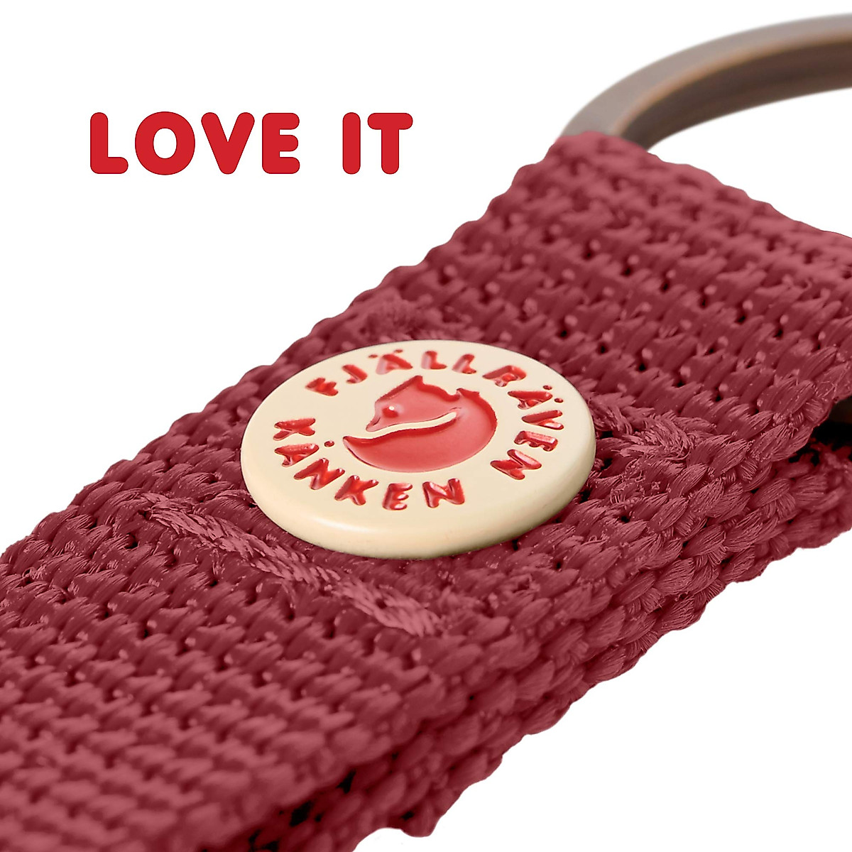 Fjallraven F23785326 Kanken Keyring Ox Red
