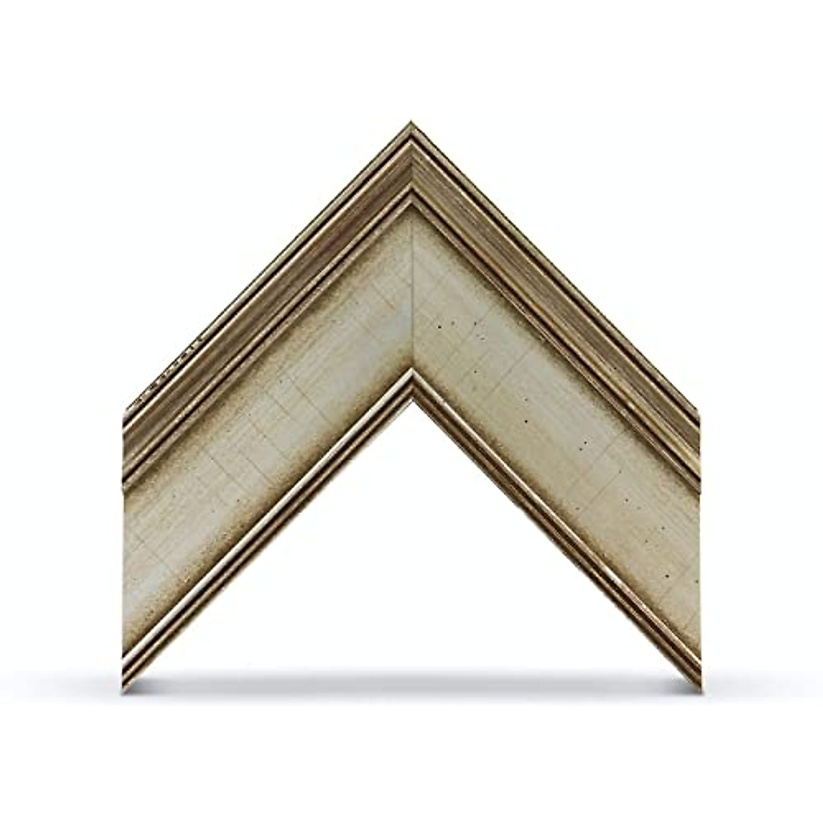 Deco TV Frames - Warm Silver Smart Frame Compatible ONLY with Samsung The Frame TV (65", Fits 2021-2023 Frame TV)