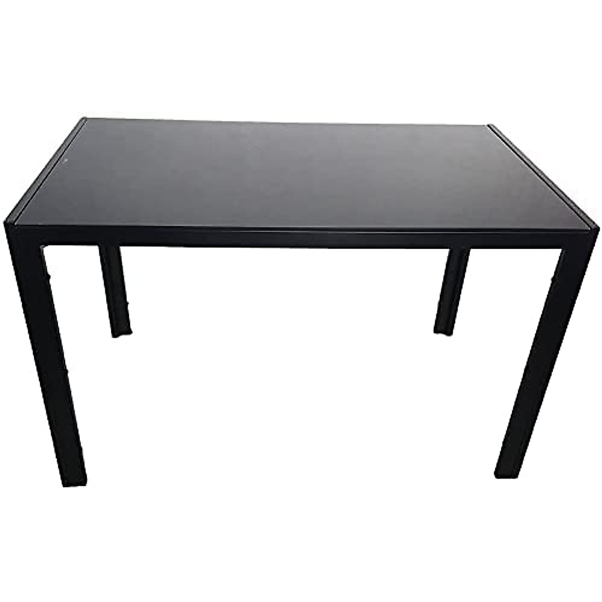 Modern Dining Table Set Dining Room Table Set for Small Spaces Kitchen Table and Chairs 5 Piece Kitchen Table Set Table with Chairs Home Furniture ，Black