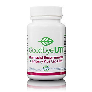 Goodbye UTI Clear & Protect; D-Mannose for immediate Relief and Cranberry Plus for Continued Relief and Protection, 100% Pure, no additives, Pharmacist Recommended