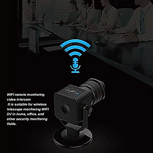 Intelligent Remote Camera, WiFi Digital Camera, 50x Telescope DVR Telephoto Camera Remote Digital Zoom Intelligent Monitoring US Plug AC