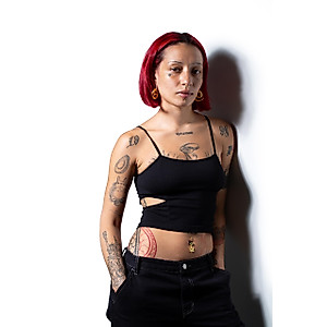 Pierced Owl 14GA Stainless Steel CZ Crystal Green Pot Leaf Dangling Belly Button Ring (Gold Tone/Light Green)