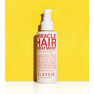ELEVEN AUSTRALIA Miracle Hair Treatment Protect & Repair Hair Before Styling - 4.2 Fl Oz