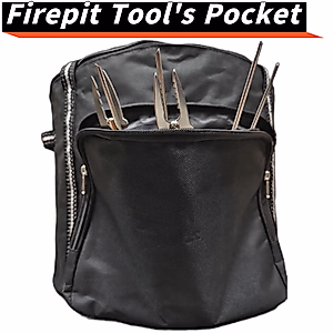 BBQSTAR Firepit Carry Case & Cover for Solo Stove 27 Inch Yukon Portable Wood Burning Smokeless Firepit, Outdoor Portable Camp Fire-Pit Accessory