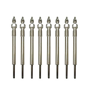 8pcs Diesel Glow Plug for Chevy GMC 6.6L Duramax LB7 & Early Build LLY (2001 2002 2003 2004 2005) Replaces 97226202, 800381113, 97364968, 97326305, DRX0058