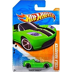 Hot Wheels 2011, Tesla Roadster 67/244. Track Stars. 1:64 Scale.