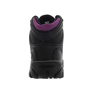 Pacific Mountain Women's Hiking Boots, Asphalt/Violet, 8