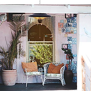 DONYER POWER 1500W Electric Patio Heater Ceiling Mounted Outdoor Heaters for Patio Easy Installation both Indoor Use