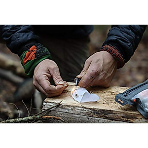 Go Prepared Survival GOP676 Spartan Fire Multi-Use Tinder, White