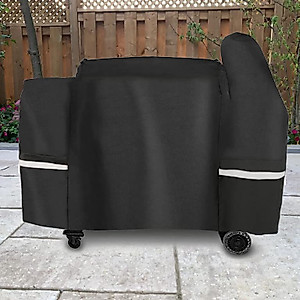 Grill Cover for Pit Boss Austin XL, Rancher XL, Z Grill 1000, 1100, 1100 Pro, 1000S, 1000SC, 1000Sq, 1000SC2, 1150 Series Wood Pellet Grill, 600D Heavy Duty Waterproof Cover, UV Protection Grill Cover