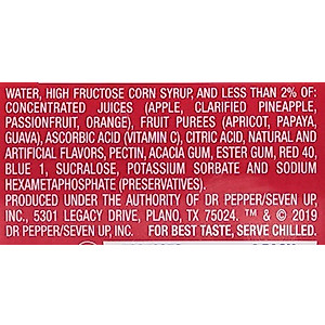 Hawaiian Punch Fruit Juicy Red, 10 Fluid Ounce Bottle, 6 Count (Pack of 4)