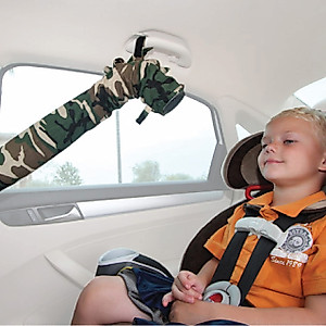 NOGGLE, 6ft - Kids Personal Air Conditioning System, Made in USA, Directs Cool Air to Children in The Backseat - Air Conditioning Vent Hose for Vehicles, Making The Back Seat Cool Again - Black