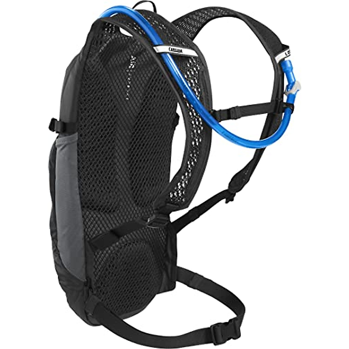 CamelBak Lobo 9 Bike Hydration Pack - Helmet Carry - Magnetic Tube Trap- 70oz, Black
