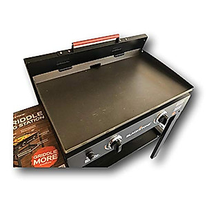 UTV GIANT Griddle Lid Cover fits 28in Blackstone Griddle, Powder Coated Black Aluminum Lid Storage Cover for 28 Inch Blackstone Griddle - Made in USA