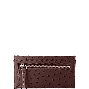 Dooney & Bourke Ostrich Continental Clutch Wallet