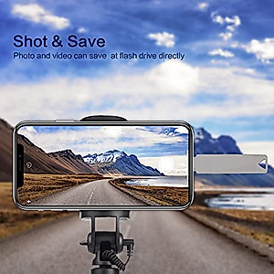 USB Flash Drive Memory Stick Android USB C Phone Photo Stick High Speed Data Storage Drive 1000GB USB 3.0 Thumb Drives WANSISEN for Android Phone Mac-Book Pad Pro Tablets and Computer (Grey, 1TB)