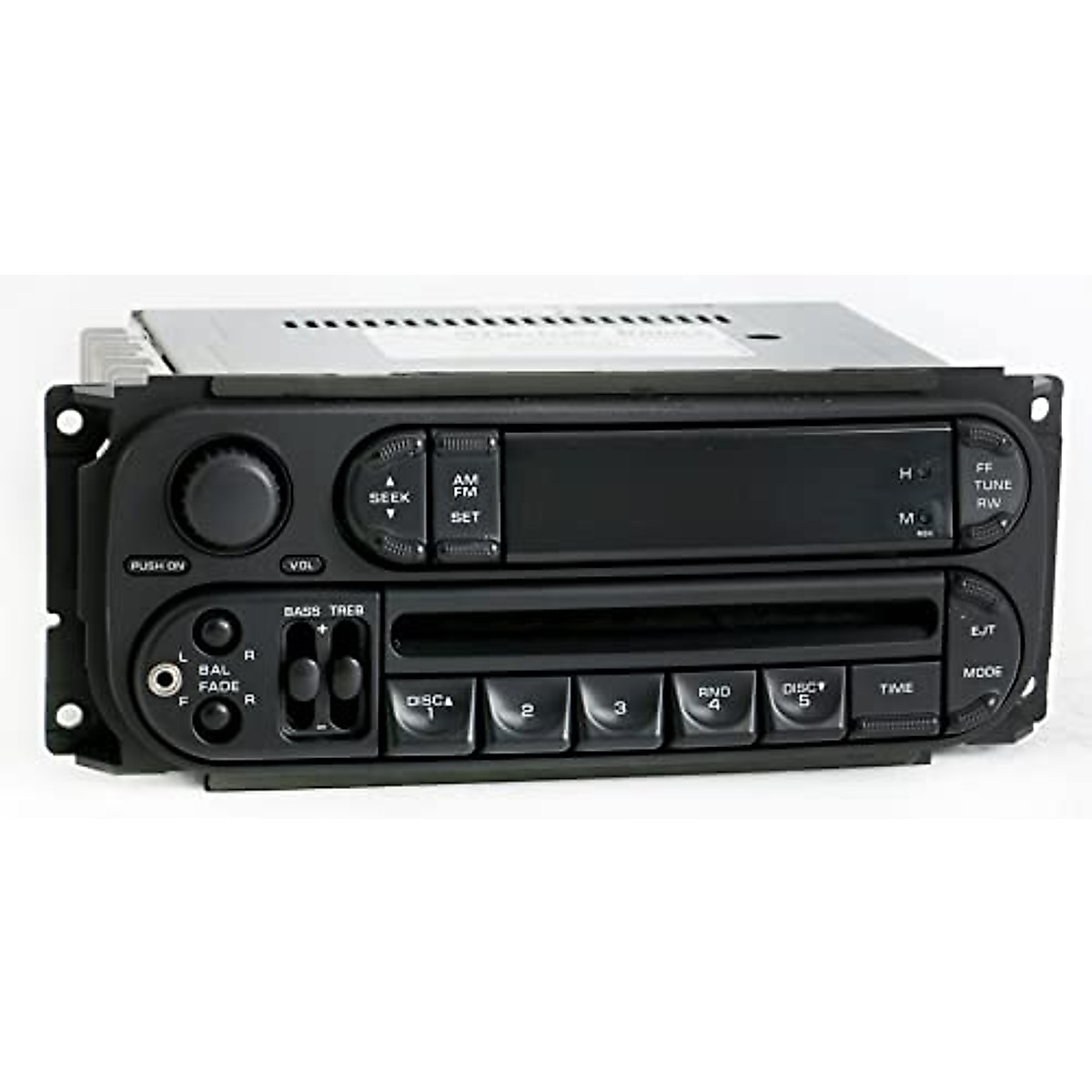 1 Factory Radio AMFM CD Player Upgraded w Aux Input Compatible With 2002-2005 Dodge Neon RBK Slider Ver P05064354