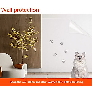 Snkxu Clear Contact Paper, Protection for Kitchen Backsplash Tiles, Cabinets, Walls, and Shelves. Waterproof and Oil-Proof Peel and Stick Covering(15.7X78.7 Inches)