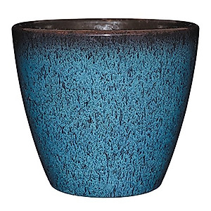 Classic Home and Garden 807-375R Premiere Collection Planter, Vogue 8", Indigo