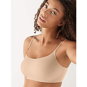 True & Co. Women's True Body Scoop Adjustable Strap Bra, Dulce, (X-Large) 38-40A/D