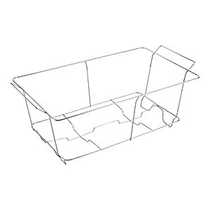 24 Pack Full Size Racks Buffet Stand Wire Racks, Chafing Wire Rack for Dish Warmer for Dish Serving Trays Birthday Wedding Picnic Parties,or Events