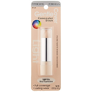 Physicians Formula Gentle Full Coverage Concealer, Light Cover Concealer Stick, Eyes, Face, Dermatologist Tested (Packaging May Vary)