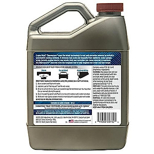 CRC Thermocure Coolant System Rust Remover, 32 Oz, Rust Remover for Vehicle Cooling Systems, Removes Rust Scale and Deposits