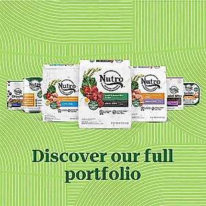 NUTRO NATURAL CHOICE Healthy Weight Large Breed Adult Dry Dog Food, Chicken & Brown Rice Recipe Dog Kibble, 30 lb. Bag