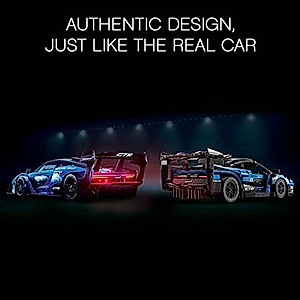 LEGO Technic McLaren Senna GTR 42123 Racing Sports Collectable Model Car Building Kit, Car Construction Toy, Gift Idea for Kids, Boys and Girls