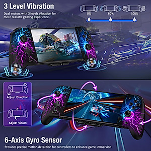 Spican Switch Controllers for Nintendo Switch/Switch OLED Controller, Switch Wireless Pro Controller One-Piece Joypad, Full-Size Ergonomic Handheld Mode Controller Gamepads Standard Controllers