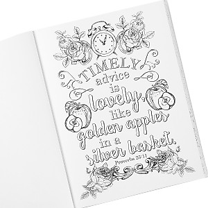 A Garland of Grace: An Inspirational Adult and Teen Coloring Book