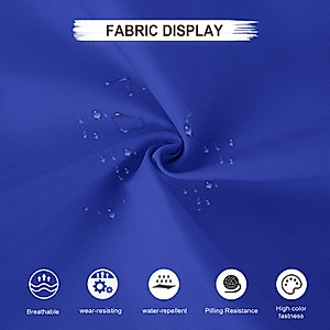 Millsilo Outdoor/Indoor Bench Cushion 36"x14"x4", Waterproof Patio Bench Cushion Furniture, Non-Slip Bay Window Seat Cushion, Durable Bench Pad, Swing Cushion, Garden Long Chair Cushion Blue