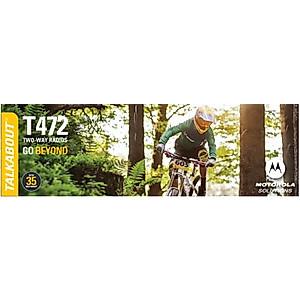 Motorola Solutions Talkabout T472 Black 35 Mile 2 Way Radio