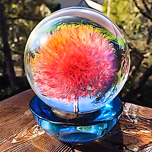 8Pcs Sphere Resin Molds Silicone, BABORUI Upgraded 3D Seamless Ball Shapes Silicone Molds for Resin Casting, Large Globe Epoxy Resin Molds for Home Decor, Flowers Preservation