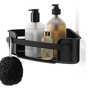 Umbra Flex Modern Bathrrom Caddy Bins, Black