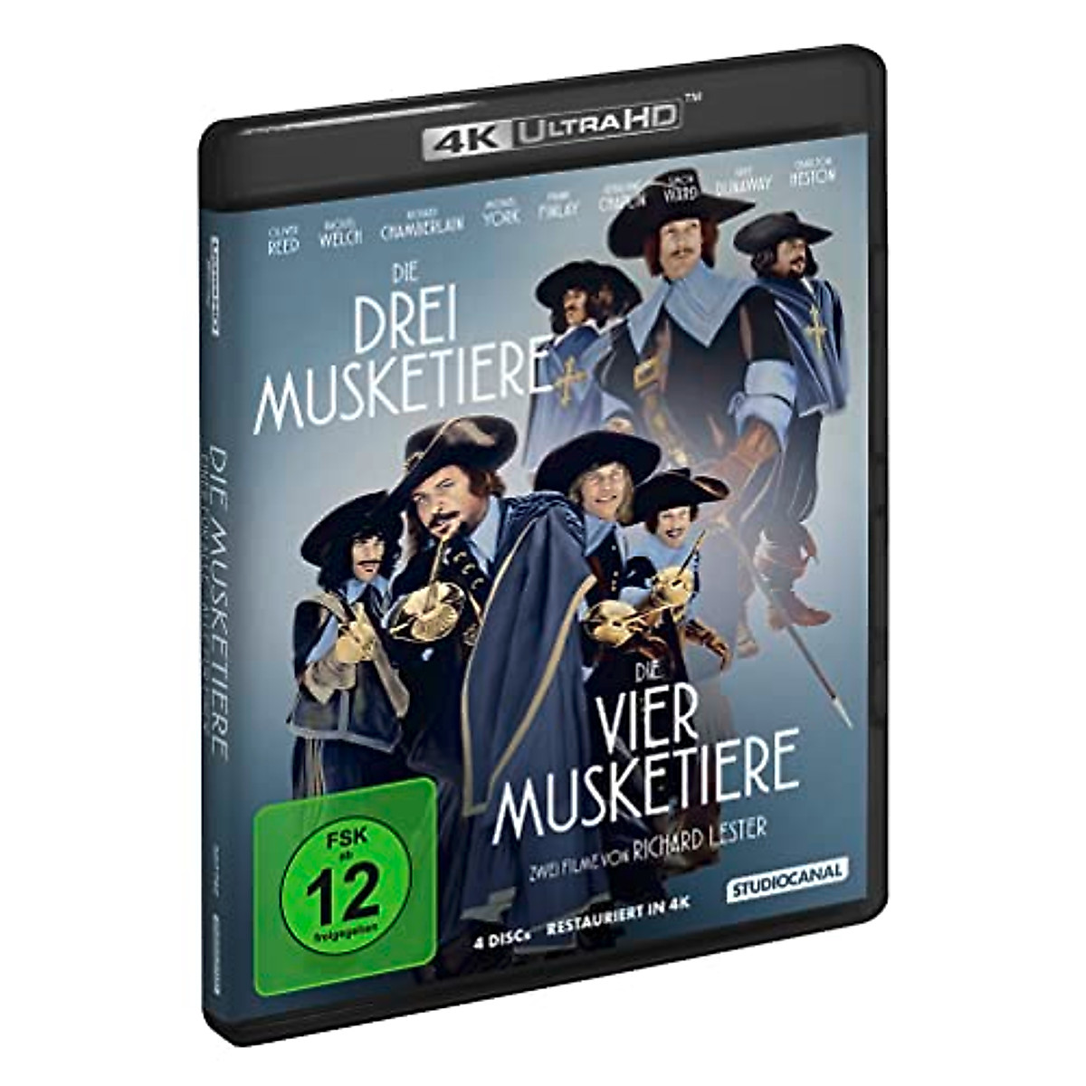 Die Musketiere - Einer für Alle - Alle für einen! (2 4K Ultra HDs) ( + 2 Blu-rays)