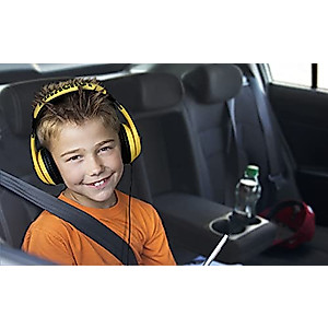 Pokemon Pikachu Kids Headphones, Adjustable Headband, Stereo Sound, 3.5Mm Jack, Wired Headphones for Kids, Tangle-Free, Volume Control, Children's Headphones On Ear for School Home, Travel