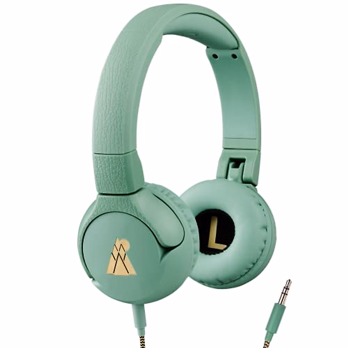 POGS Kids Wired Headphones | The Elephant | Foldable and Durable Headphones for Kids 3+ with Volume Control, Microphone, Volume Limiter 85 dB | Music-Sharing Function | (3.2ft, 3.5mm)