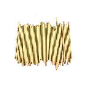 GDMINLO 100 Kraft Biodegradable Paper Straws co-Friendly Biodegradable Drinking Straws Bulk for Party Supplies, Bridal/Baby Shower, Birthday, Mixed Drinks, Weddings, Restaurant, Food Service