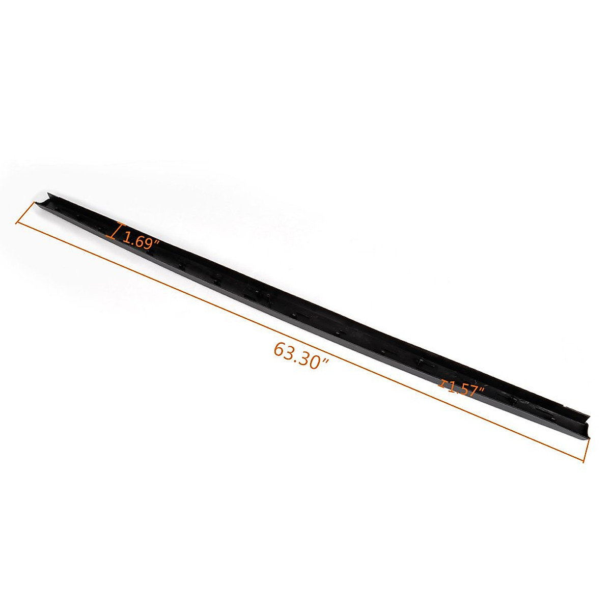 G-PLUS Tailgate Cap Molding Protector Top Cover Compatible for Ford 2004-2008 F150 Styleside models only/Lincoln Mark LT 2006-2008 Mark LT models only 63.3" Length