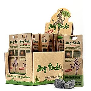 Dog Rocks 12-Pack Natural Pet Urine Lawn Spot Eliminator, 24 Months Supply