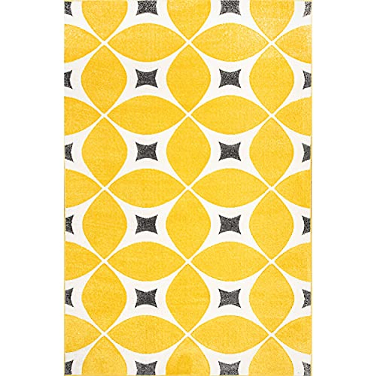 nuLOOM Gabriela Contemporary Area Rug, 7' 6" x 9' 6", Sunflower