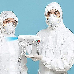 EMENG Steam Gun Spray Nano Atomizer Multifunctional Atomizing Sprays Portable Electric ULV Nano Steam Gun, for Garden Home Hotel Indoor Outdoor, 260ML