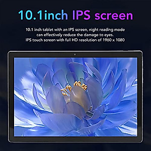 10.1 Inch Tablet, Android11 Dual Camera IPS Tablet for Home Use (US Plug)