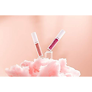 wet n wild Liquid Lipstick Cloud Pout Marshmallow, Hot Pink Candy Wasted | Matte Lip Cream Mousse | Argan Oil | Vitamin E