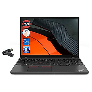 Lenovo ThinkPad T16 Business Laptop, 16" WUXGA (1920x1200) IPS Touchscreen, Core i7-1260P, Windows 11 Pro, 32GB RAM 1TB SSD, Fingerprint, TD USB