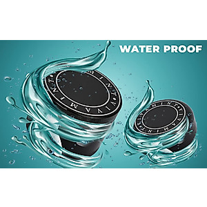 VIVAMINT Spice Grinder Large 3.0 Inch Black