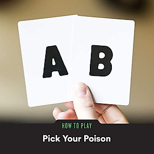 PICK YOUR POISON After Dark Party Game - The “What Would You Rather Do?” Card Game for College Students, Fun Parties and Board Games Night with your Group